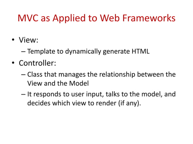 Asp 1-mvc introduction | PPT