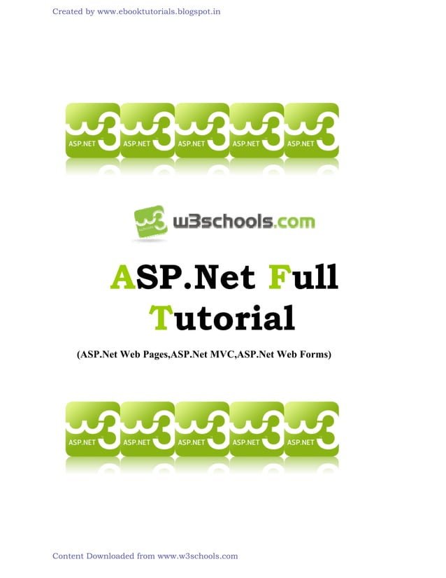 Asp.net w3schools | PDF