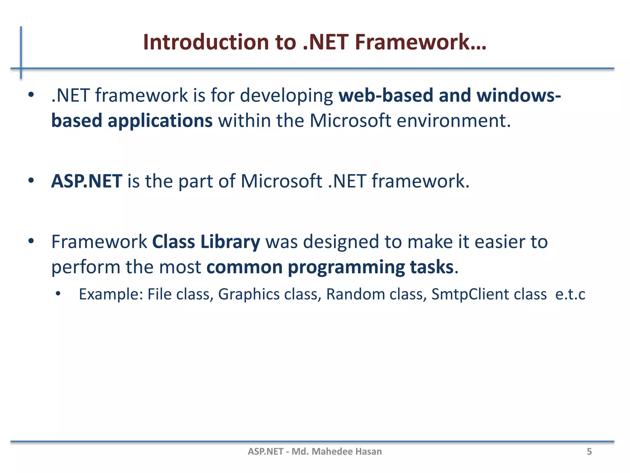 ASP.NET Web form ASP.NET Web form