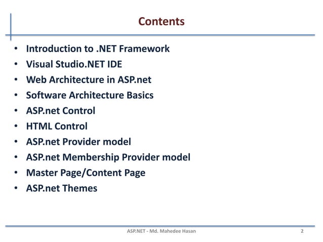 Aspnet Web Form