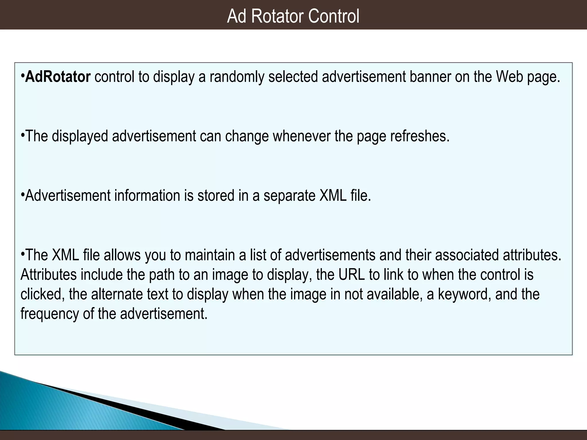 The complete ASP.NET (IIS) Tutorial with code example in power point slide show | PPT