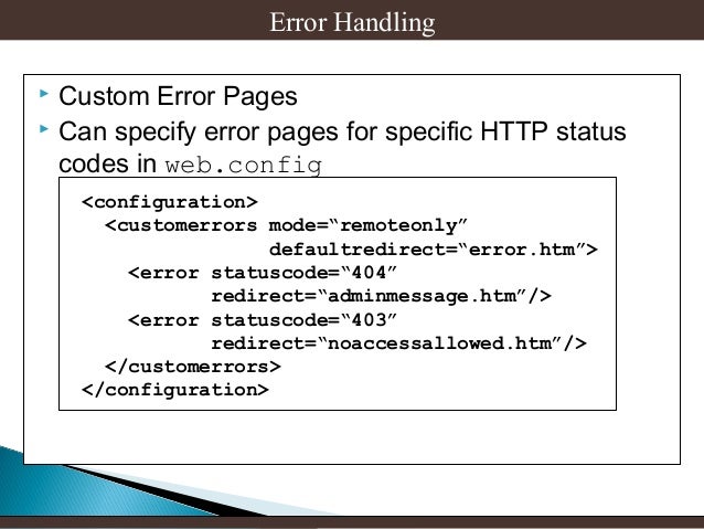 The Complete Asp Iis Tutorial With Code Example In Power Point