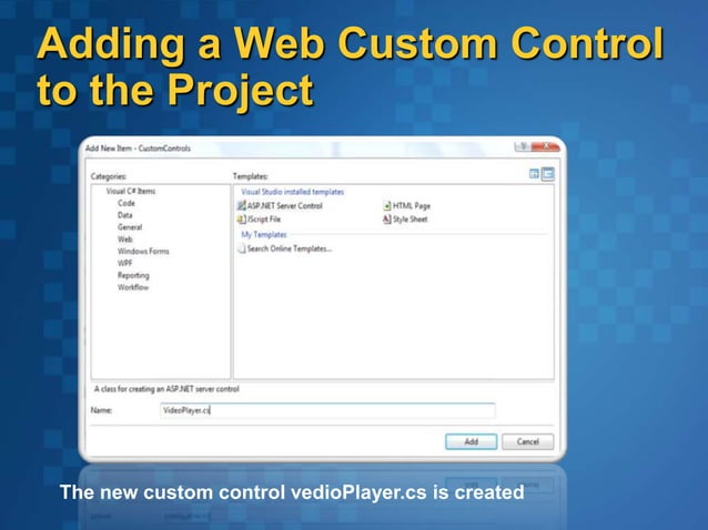 Asp.net server controls | PPT | Web Development | Internet