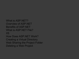 Asp.net Project | PPT
