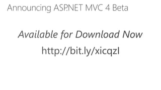 Asp.net mvc 4 | PPT