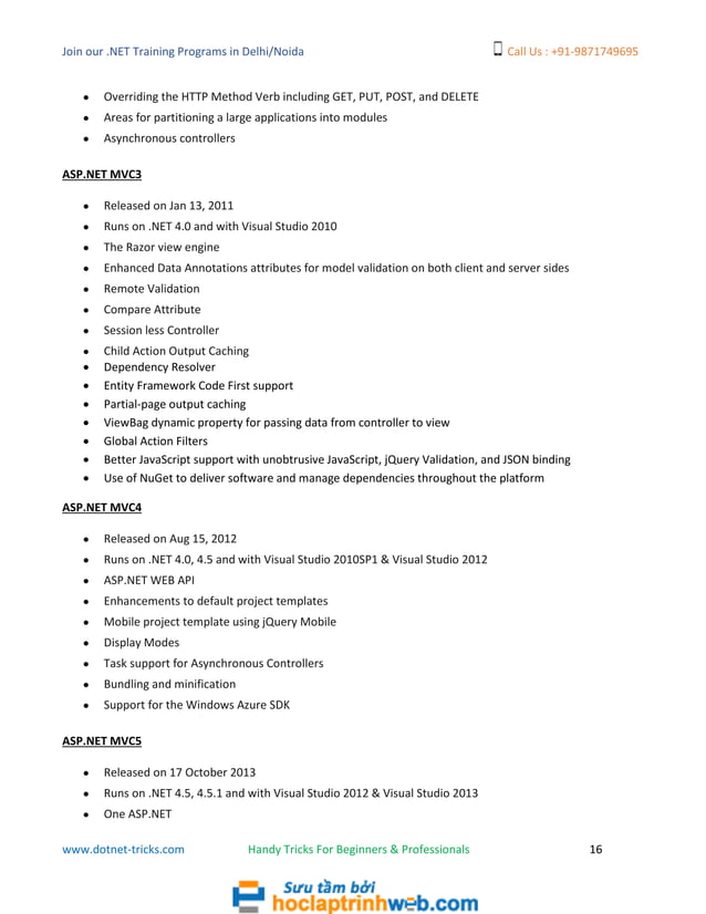 Asp.net mvc interview questions & answers by shailendra chauhan | PDF