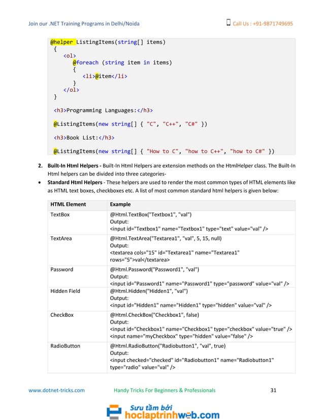 Asp.net mvc interview questions & answers by shailendra chauhan | PDF