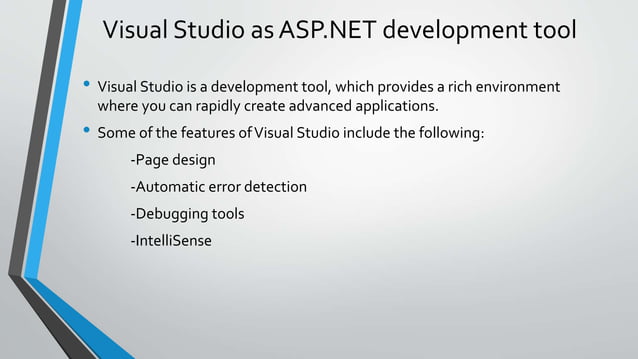 Introduction to ASP.NET | Web Design and HTML | Internet