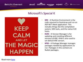 Short-Training asp.net vNext | PPT