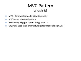 Asp.net mvc presentation by Nitin Sawant | PPT