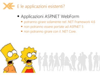 ASP.NET MVC 6 - uno sguardo al futuro | PPT