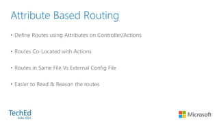ASP.NET MVC - Latest & Greatest So Far | PPTX