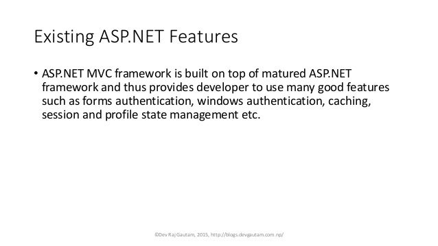 Asp Net Mvc Introduction And Guidelines