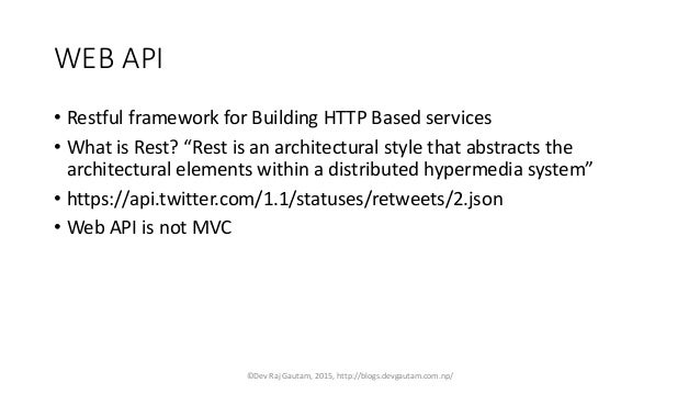 ASP .NET MVC Introduction & Guidelines ASP .NET MVC Introduction & Guidelines
