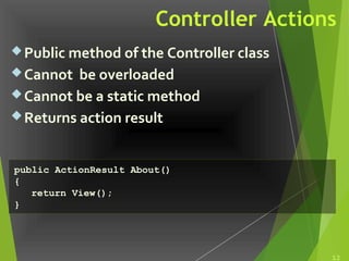 MVC ppt presentation | PPT