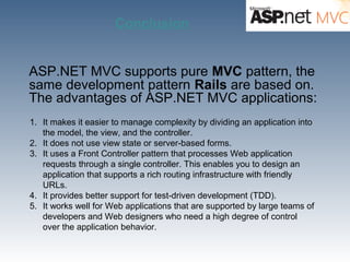 Asp.net mvc | PPT