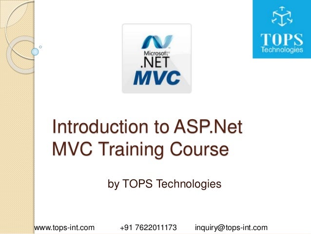 Aspnet Mvc Training Course In Ahmedabad Dot Net Mvc Classes 3205