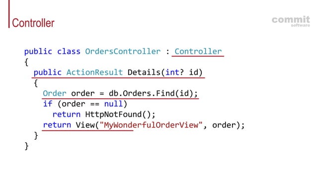 ASP.NET - Building Web Application..in the right way! | PPT