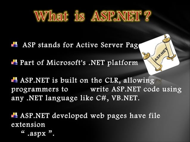Asp.net presentatn | PPT