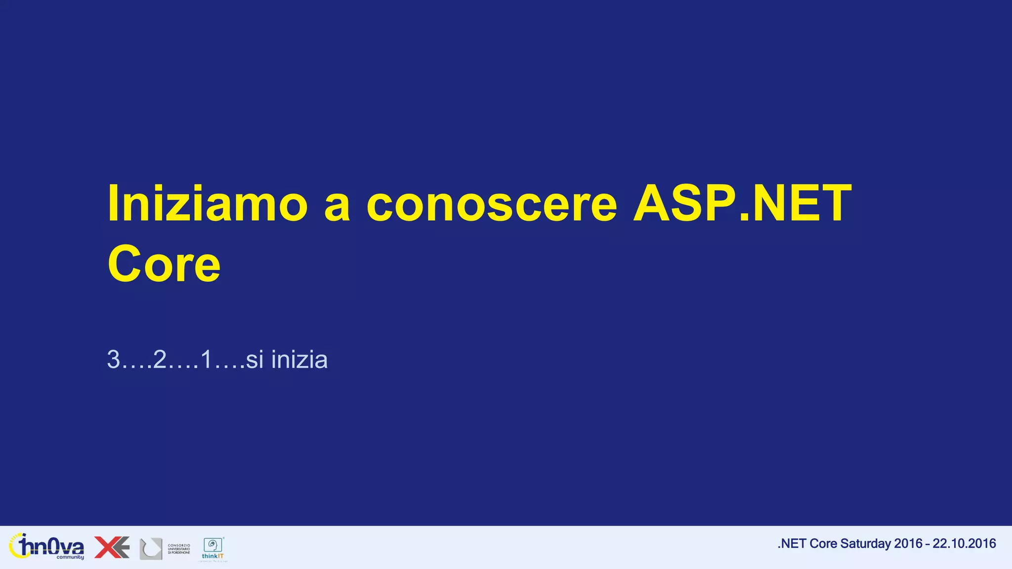 Introduzione ad ASP.NET Core | PPT