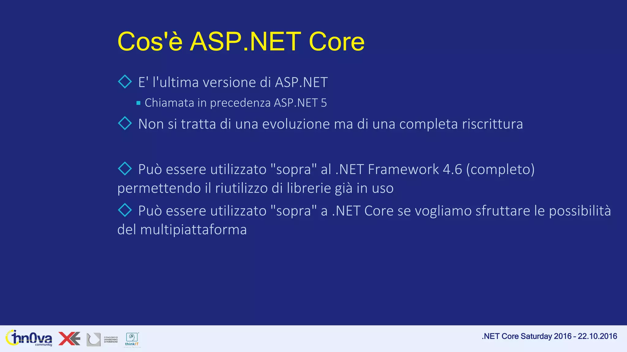 Introduzione ad ASP.NET Core | PPT