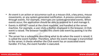 Asp.net event handler | PPT