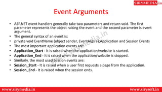 Asp.net event handler | PPT