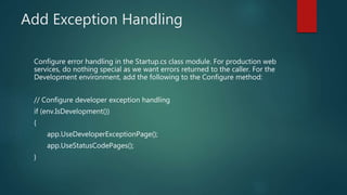 ASP.NET Core For The Agile Enterprise | PPT