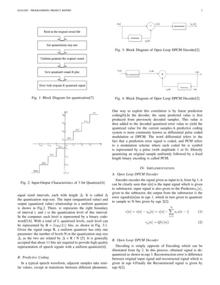 Closed loop DPCM | PDF | Digital Audio | Computer Software and Applications