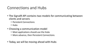 ASP.NET MVC 5 and SignalR 2 | PPTX