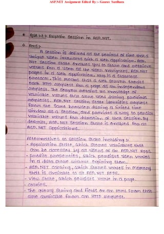 Asp.net assignment-gp | PDF