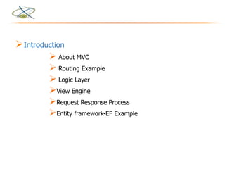 Asp.net c# MVC-5 Training-Day-1 of Day-9 | PPT