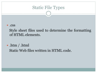 Asp.net file types | PPTX