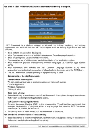 Asp.net main | PDF | Programming Languages | Computing