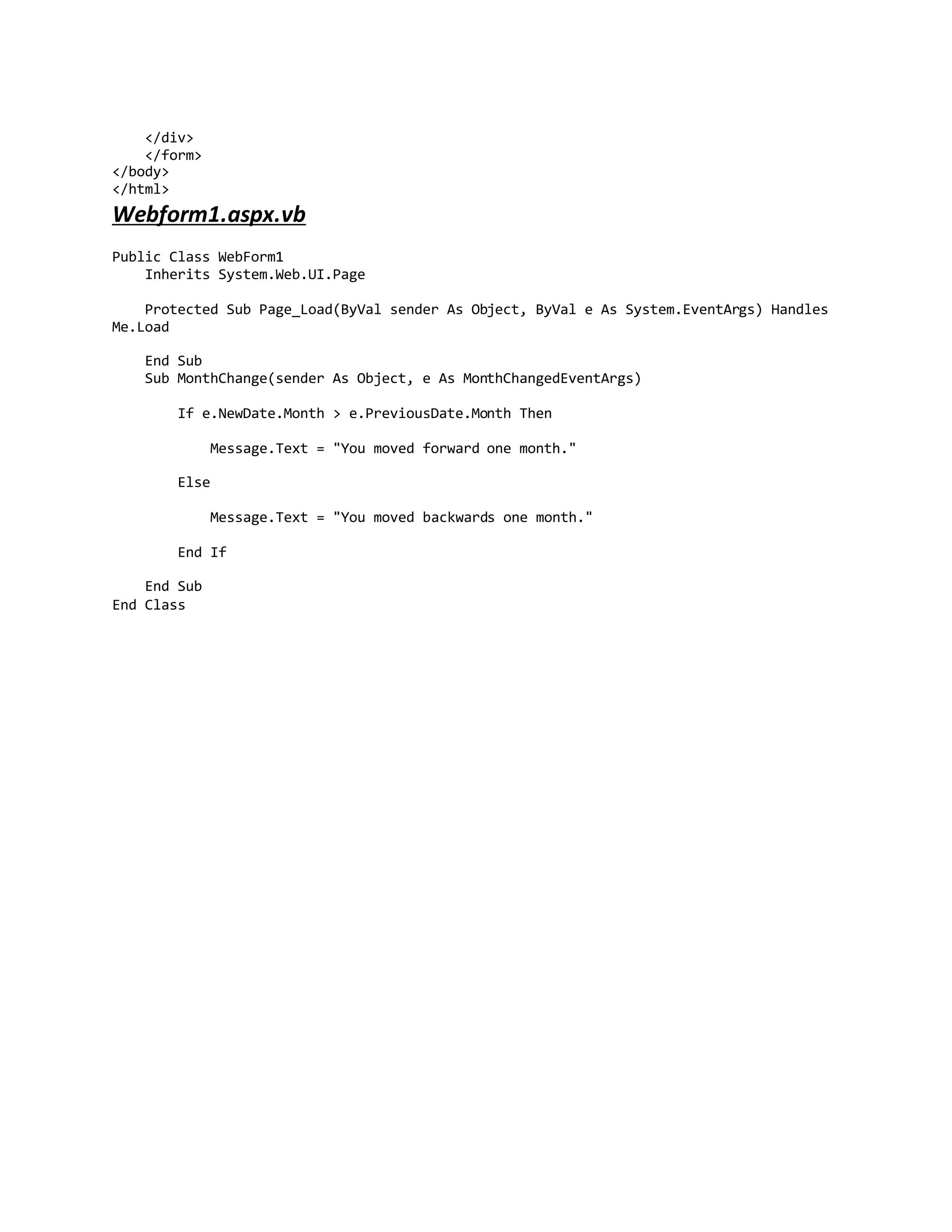 Asp.docx(.net --3 year) programming | DOCX