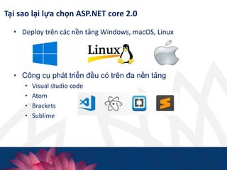 giới thiệu về Asp.net core 2.0 | PPT