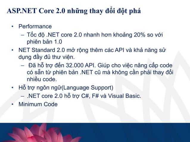 giới thiệu về Asp.net core 2.0 | PPT