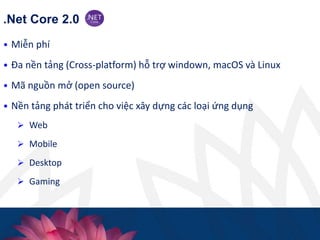 giới thiệu về Asp.net core 2.0 | PPT