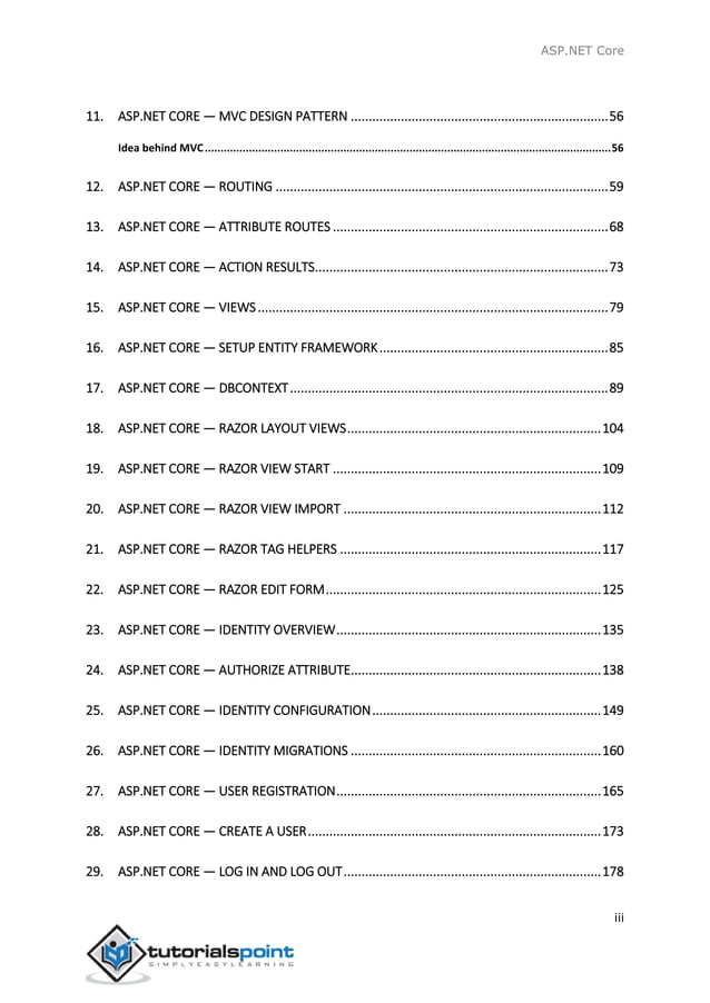 Core Tutorial Pdf