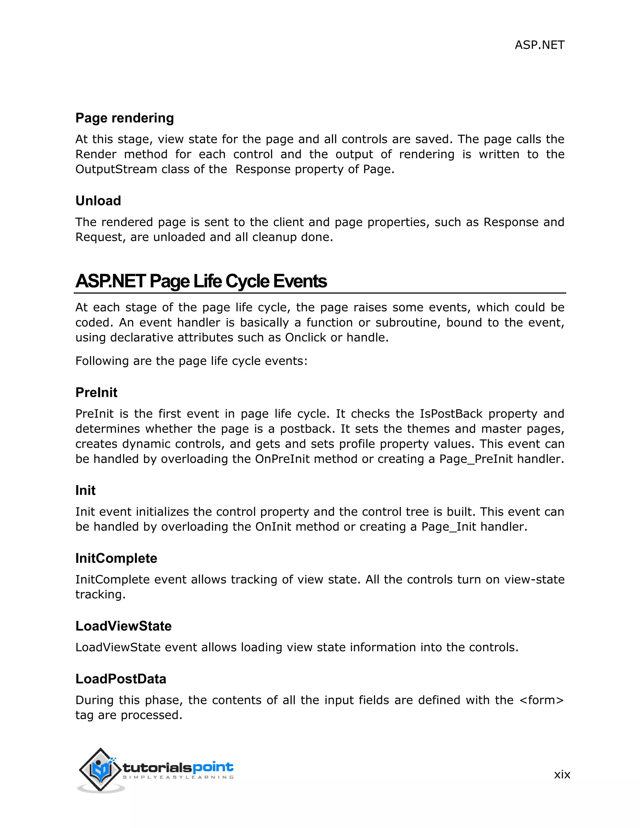 Asp.net tutorial | PDF