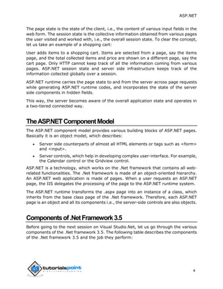 Asp.net tutorial | PDF