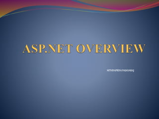 Asp.net Overview | PPT