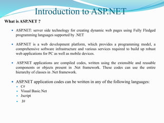 Asp.net control | PPT