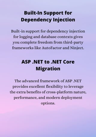 Asp. net core 3.0 build modern web and cloud applications (top 13 features + types of apps can ...