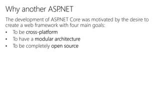 ASP.NET core | PPT