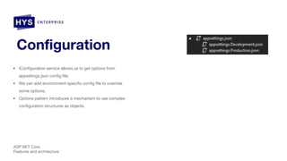“ASP.NET Core. Features and architecture” | PPT