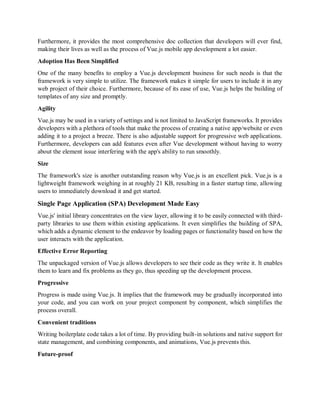 Asp.net Vs Vue.js.pdf | Web Development | Internet