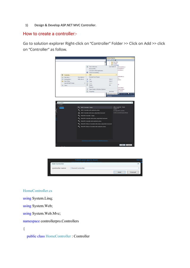 ASP.net Manual final.pdf | Web Design and HTML | Internet