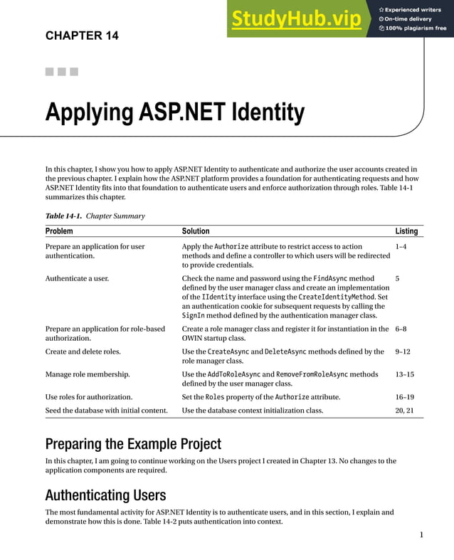 ASP.NET Identity | PDF | Databases | Computer Software and Applications