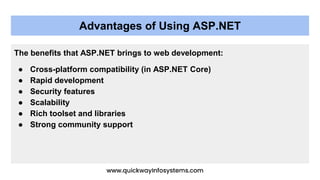 ASP.NET Development: Building Web Solutions.pptx | Web Development | Internet